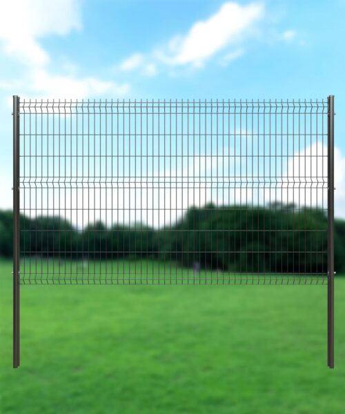 Wire mesh fence black Sublime Logistics